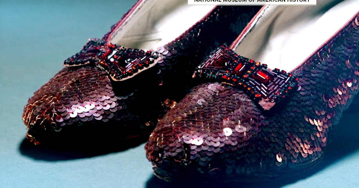 Dorothy’s ruby red slippers need to be preserved… and it’ll cost $300,000