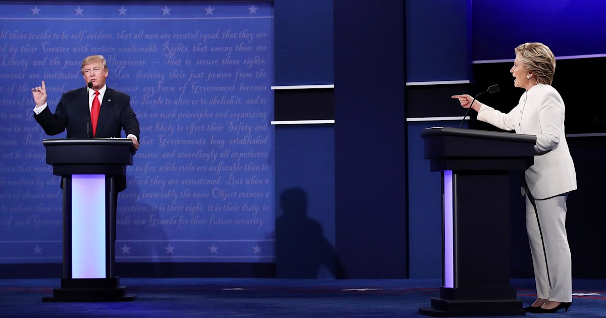 Final debate highlights: Name-calling, claims of ‘rigged’ election, more