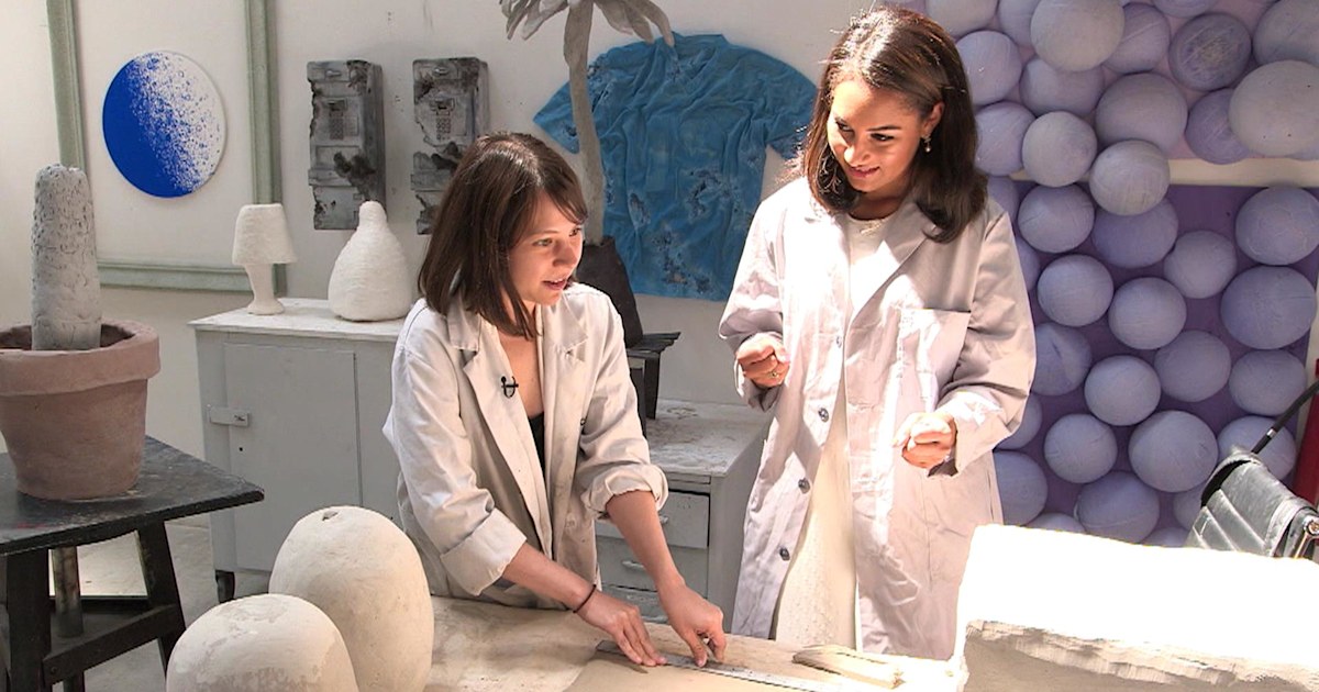 Meet the blind artist who has deeper connection with art after accident