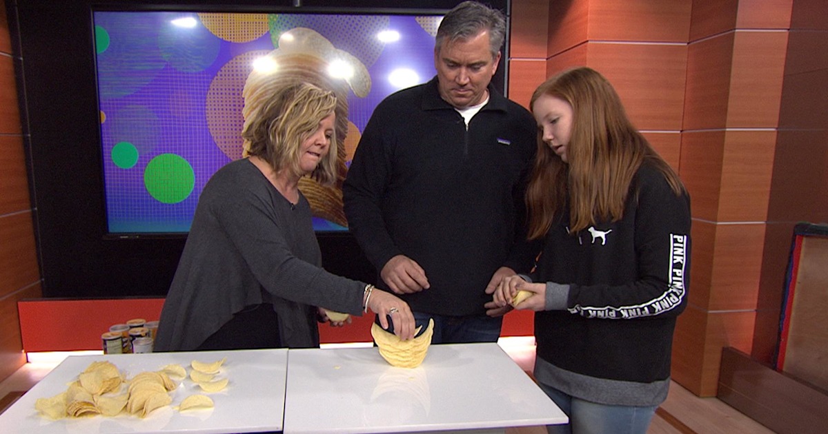 Watch: Engineer and family successfully completes a ‘Pringles ringle ...