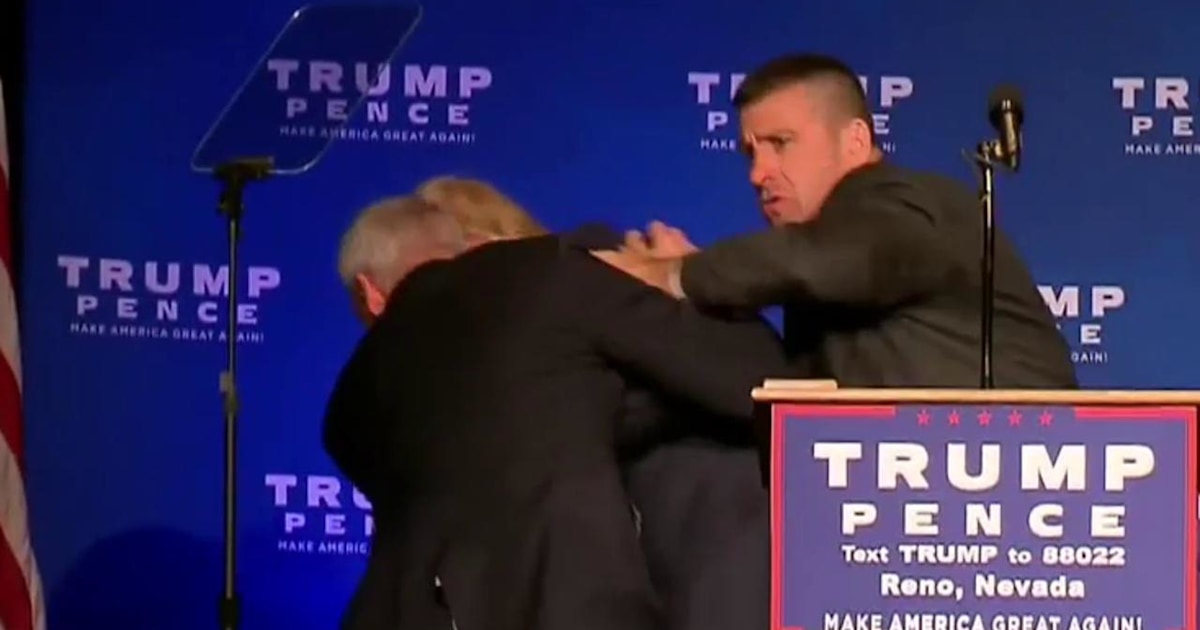 No weapon found after gun scare during Donald Trump rally, Secret ...