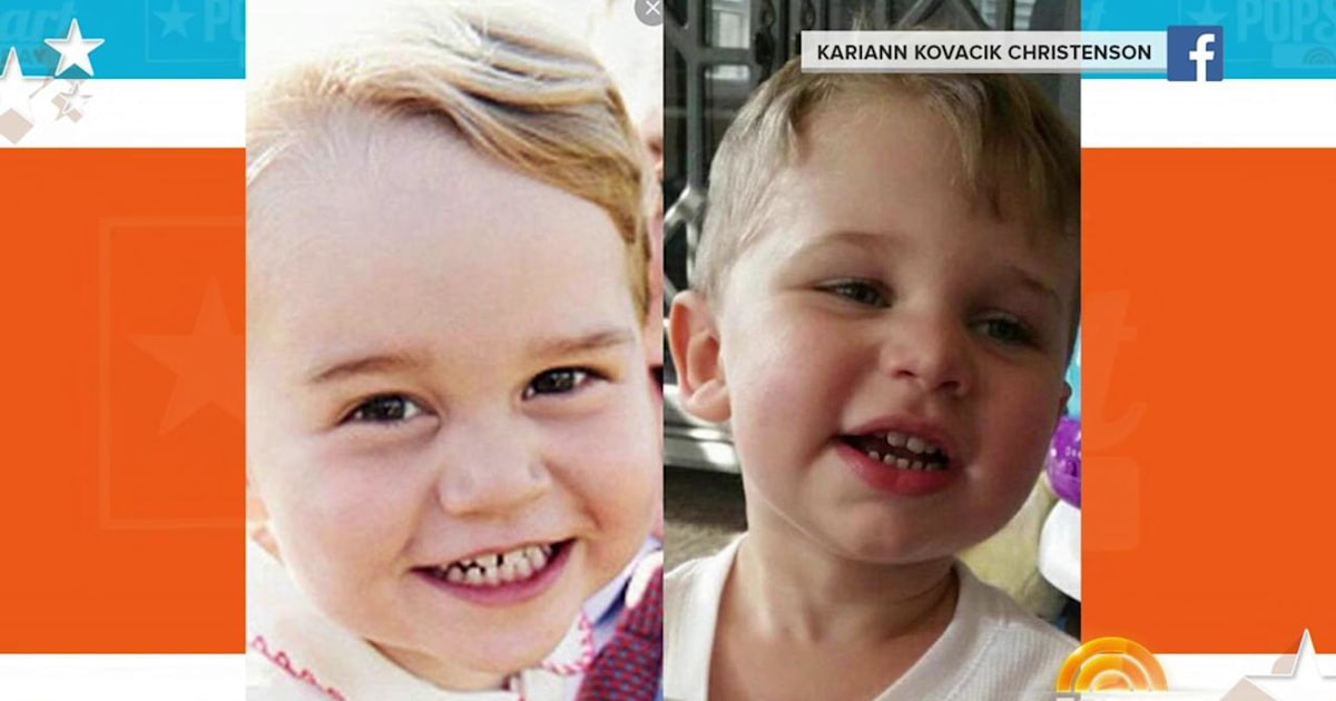 See adorable babies who look like Prince George, Ed Sheeran