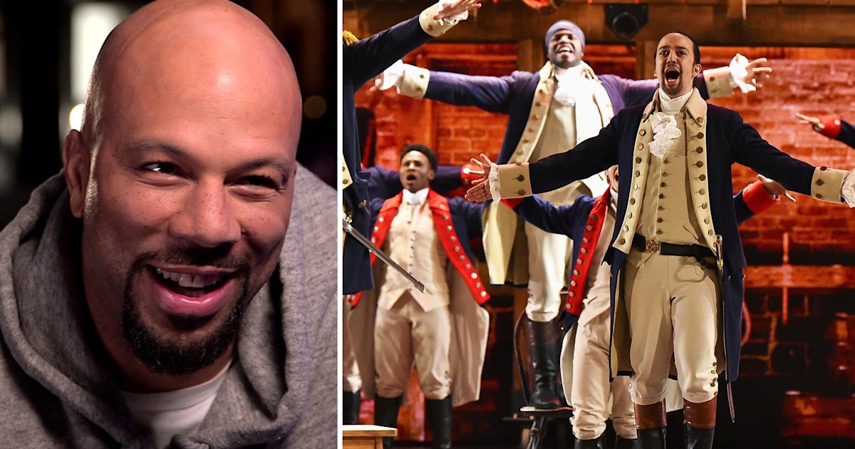 Watch Common find out Lin-Manuel Miranda modeled a ‘Hamilton’ character ...