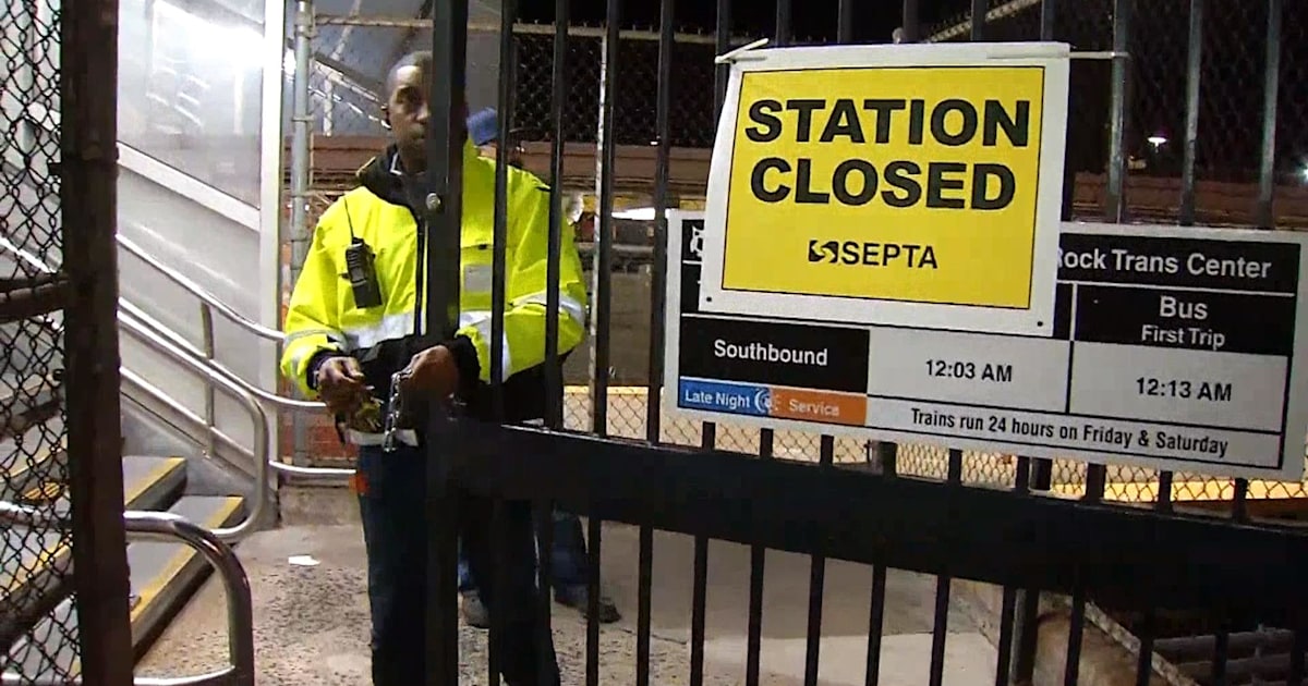 Philadelphia transit workers go on strike, halting subway, bus and ...