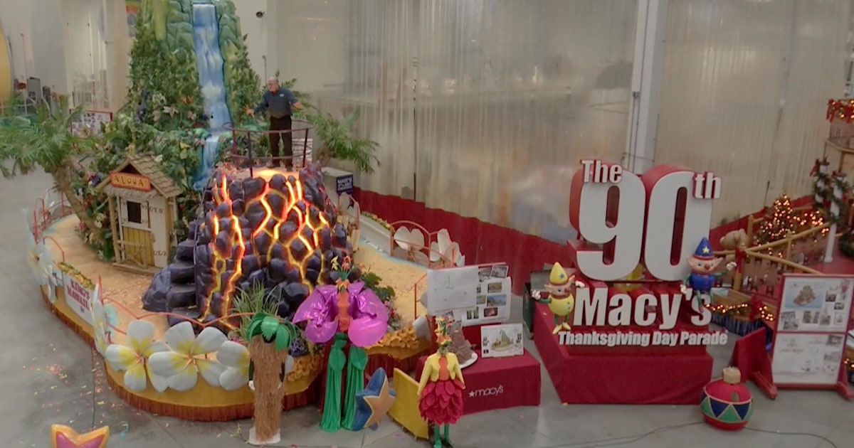 Macy’s Thanksgiving Day Parade: Get an early look at this year’s floats