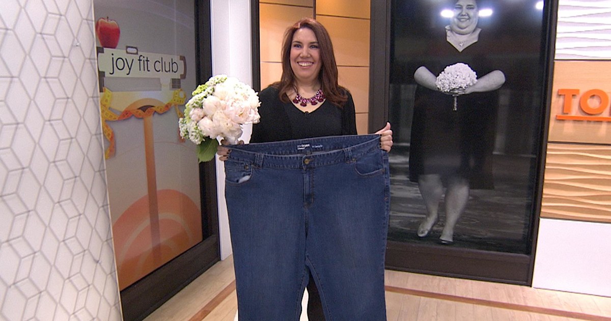 Joy Fit Club member is walking down the aisle 152 pounds lighter!