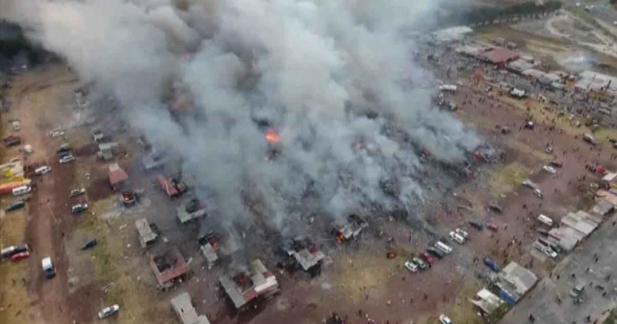 Mexico City fireworks explosion: Death toll still expected to rise ...