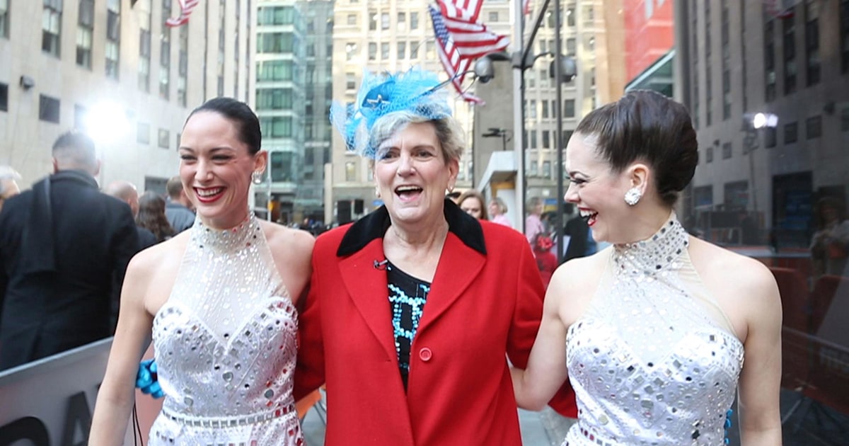 Video: Rockettes make a 69-year-old dancer's dream come true on TODAY