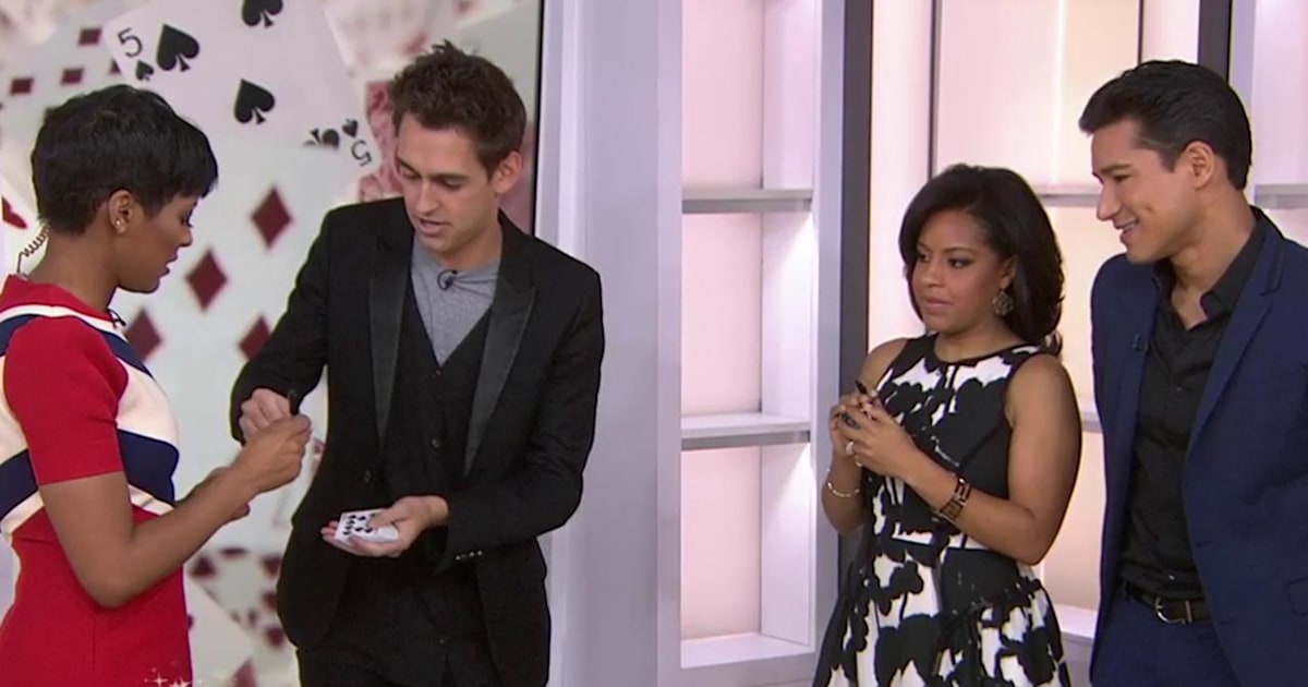 Watch Blake Vogt blow your mind with this magic trick