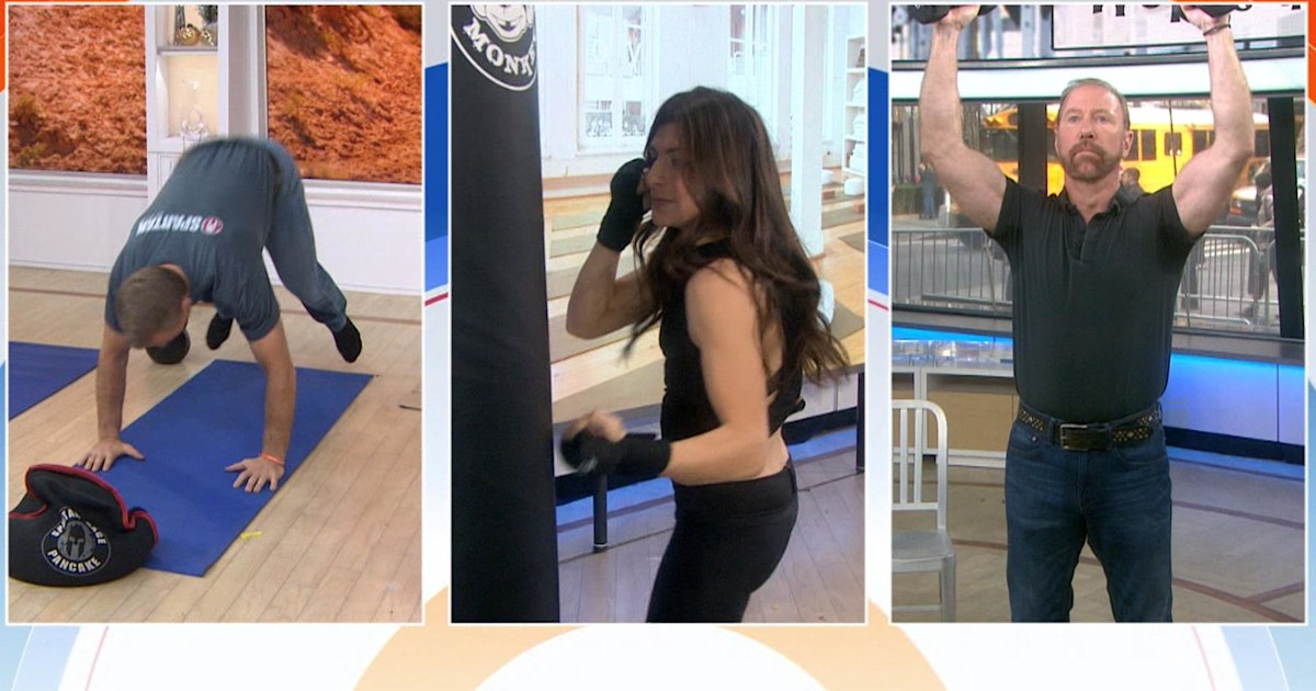 Easy workouts to get fit in 2017: Burpees, carrying laundry, boxing and ...