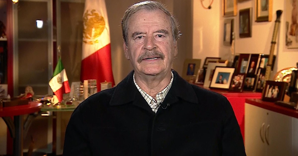 Former Mexican president Vicente Fox: US-Mexico relations are at low point