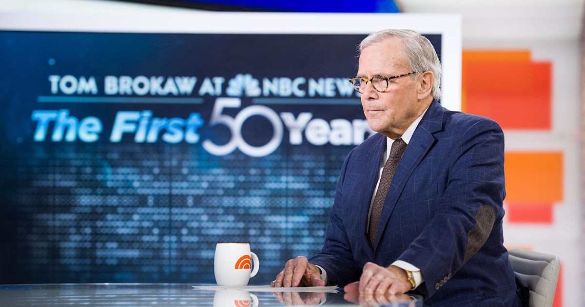 Tom Brokaw on his 50 years at NBC News: ‘I had a lot of lucky breaks’