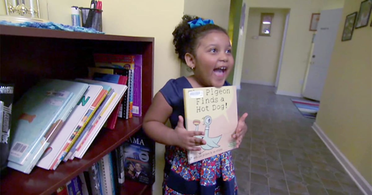 Meet the 4-year-old who loves reading more than anything