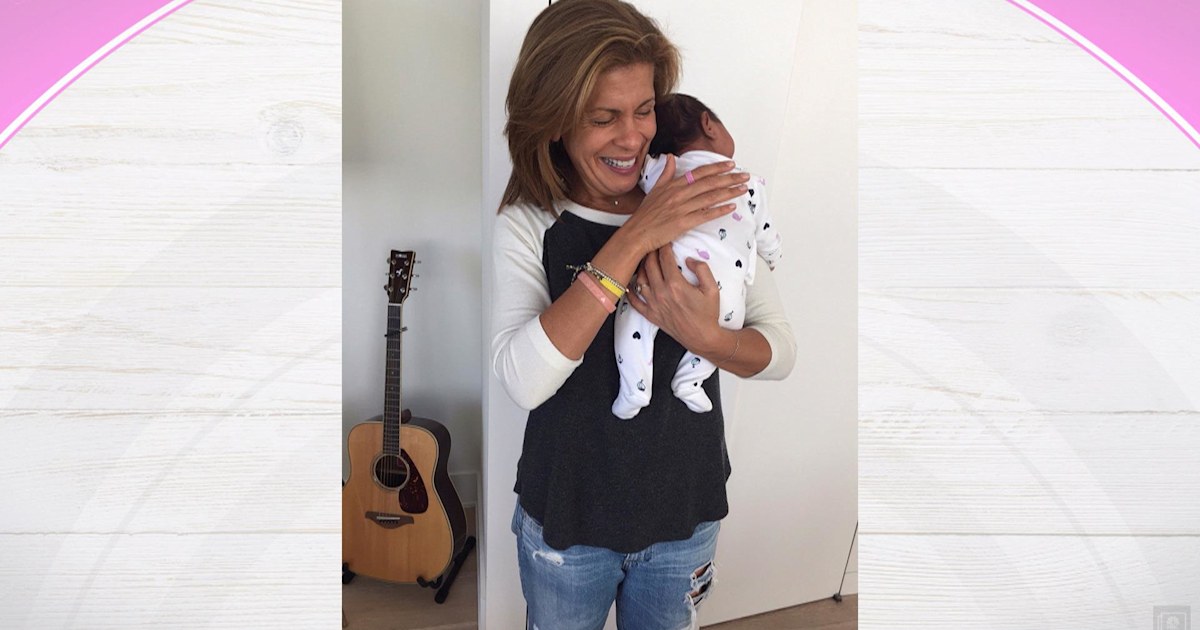 Hoda Kotb and new baby Haley Joy receive torrent of congratulations