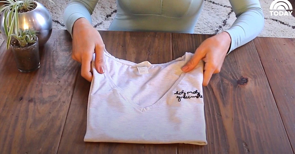 Ready in a Snap: How to fold a shirt in 2 seconds