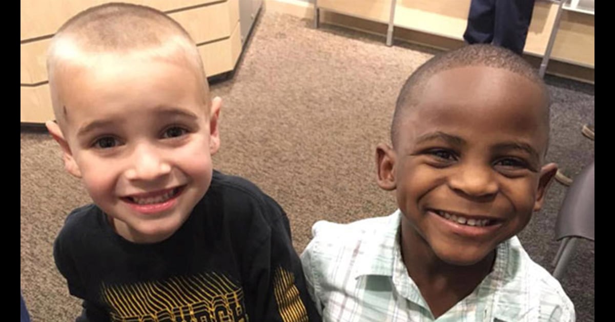 ‘Color-blind’ boys’ attempt to trick teacher is a touching lesson in unity