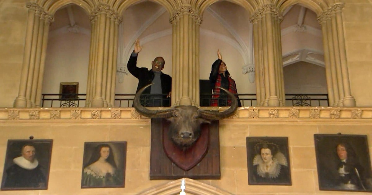 Look inside Scotland’s historic Duns Castle with Sheinelle and Al