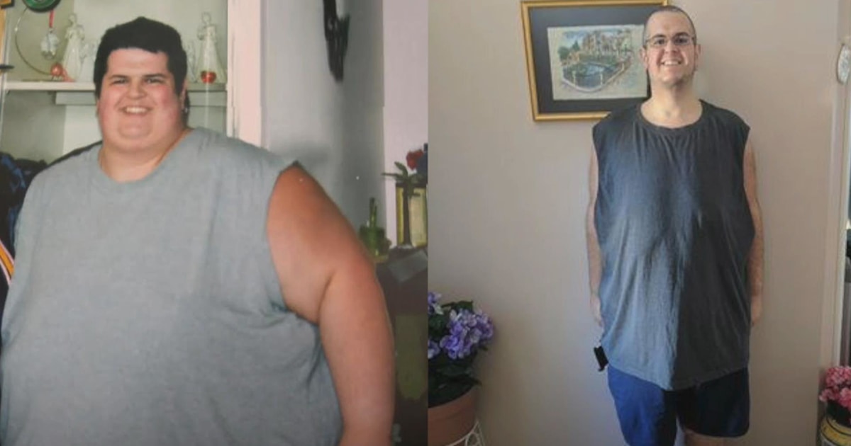 Man loses 374 pounds in 3 years