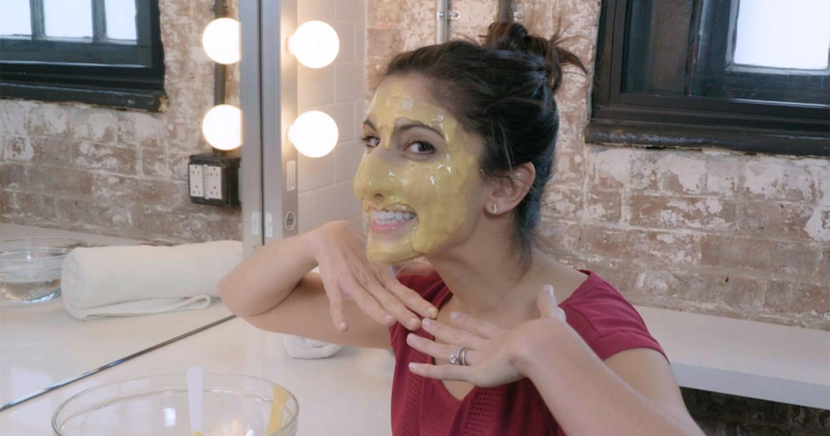 We tried the latest beauty trend out of Korea: a gold face mask