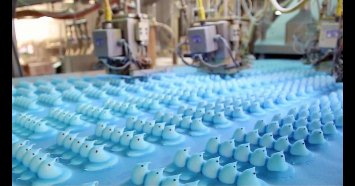 Take a peep at how Peeps are made