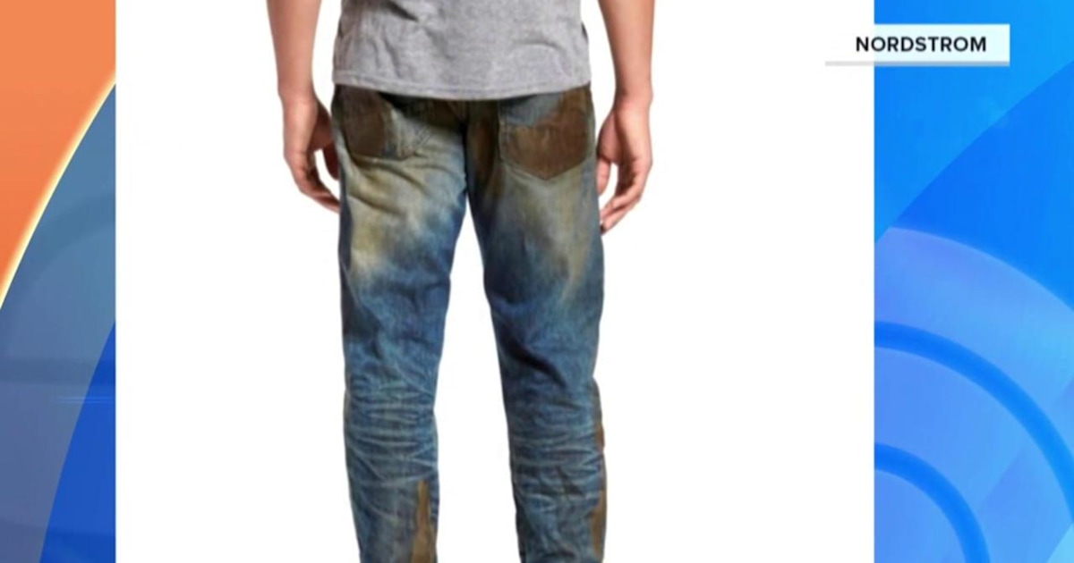 Would you pay $425 for fake mud-splattered jeans from Nordstrom?