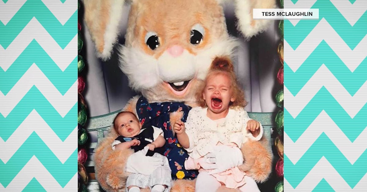 Scared of the Easter Bunny: See these hilarious family photos