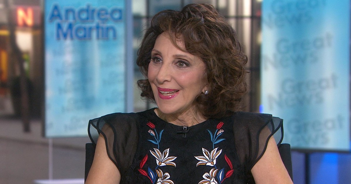 Andrea Martin talks about new show ‘Great News’ and her show biz sons