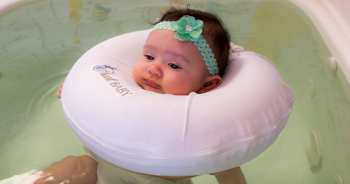 Baby spa lets infants enjoy floating, massage