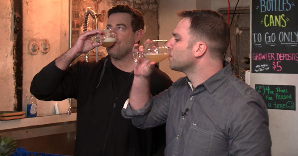 Carson Daly learns to make craft beer: TODAY’s Summer of Yes
