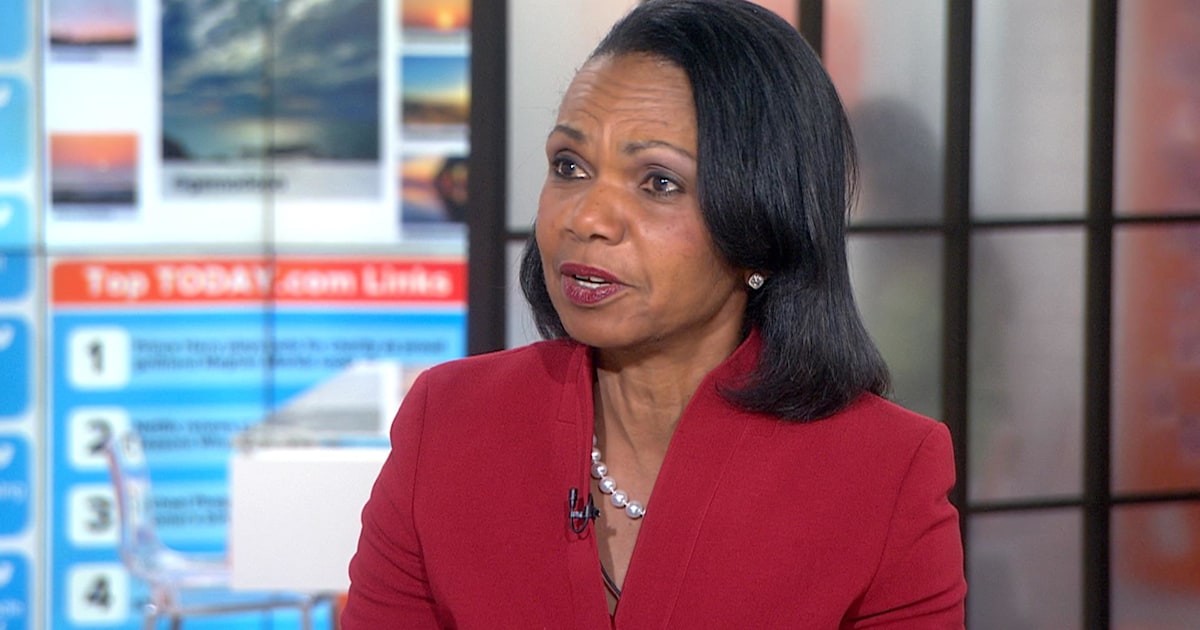 Condoleezza Rice: Increasing troops in Afghanistan ‘doesn’t make sense ...