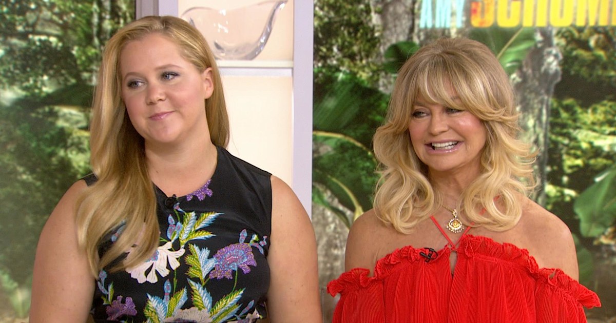 Amy Schumer and Goldie Hawn tell Al Roker about their new film ‘Snatched’