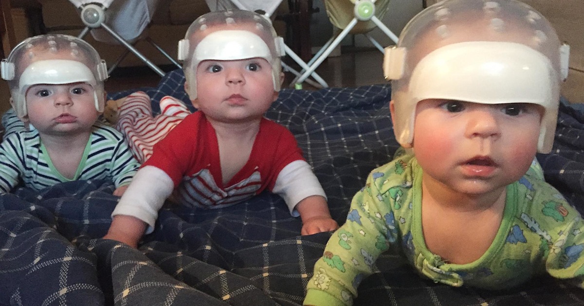 Triplets make medical history