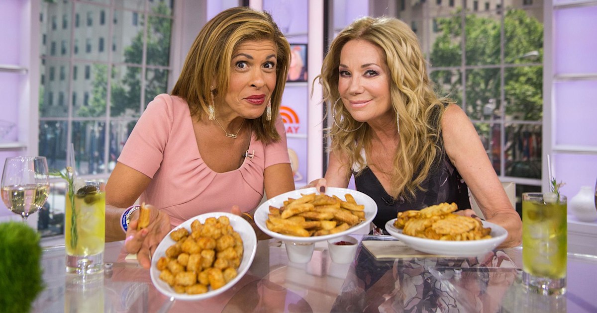 KLG and Hoda dish on favorite fries, weighing themselves