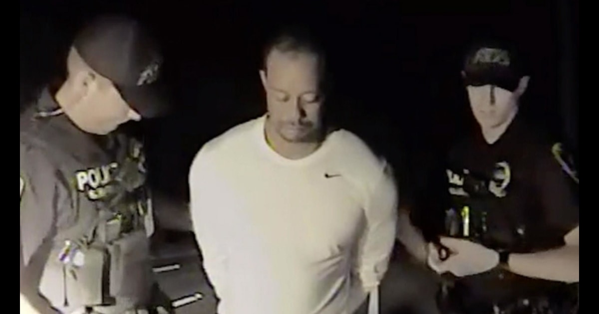 Video of Tiger Woods’ DUI arrest released