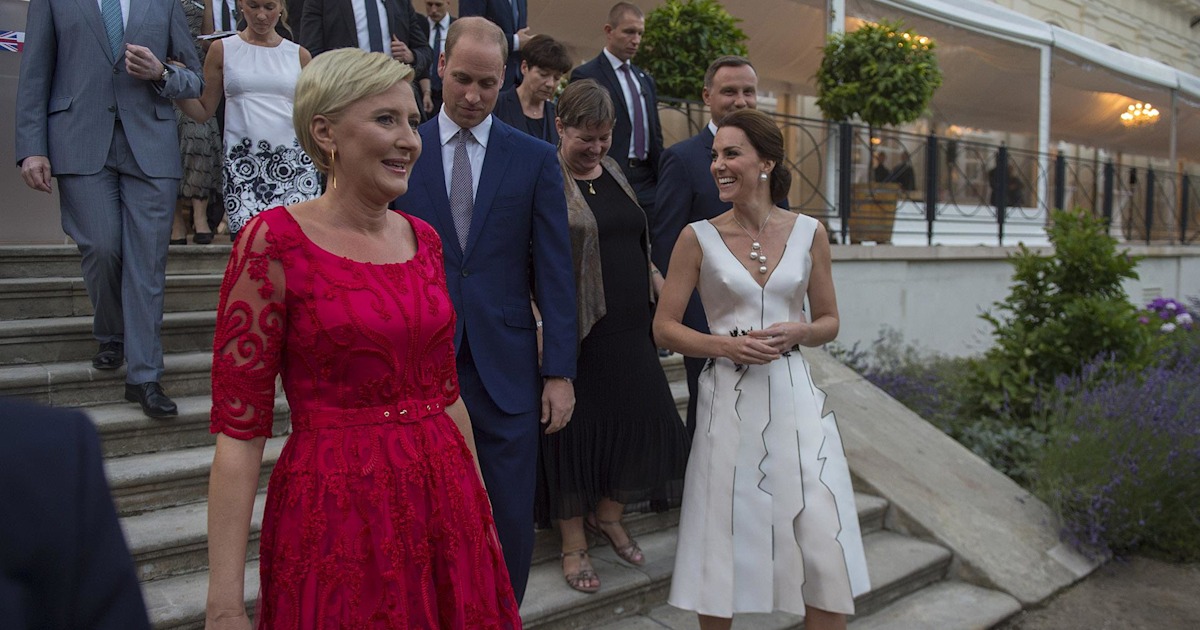 See Duchess Kate’s outfits from her tour of Poland and Germany