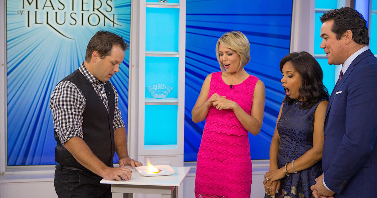 Watch Farrell Dillon of ‘Masters of Illusion’ do amazing tricks live