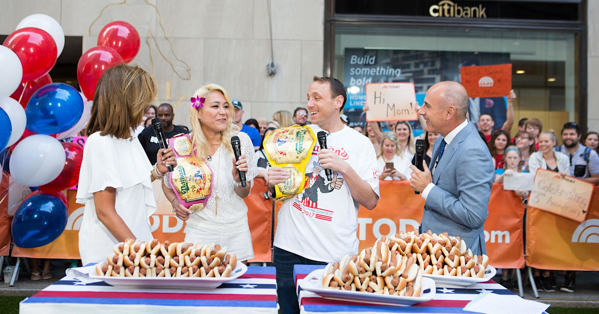 Meet the winners of Nathan’s Hot Dog Eating Contest