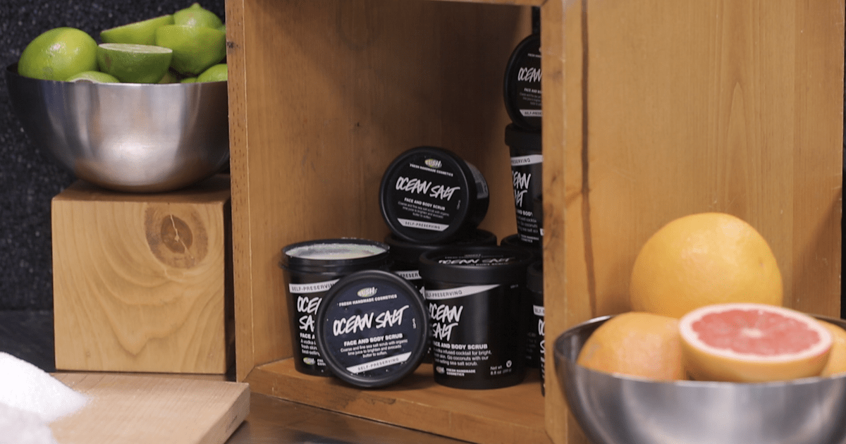 See how Lush's delicious Ocean Salt Scrub is made
