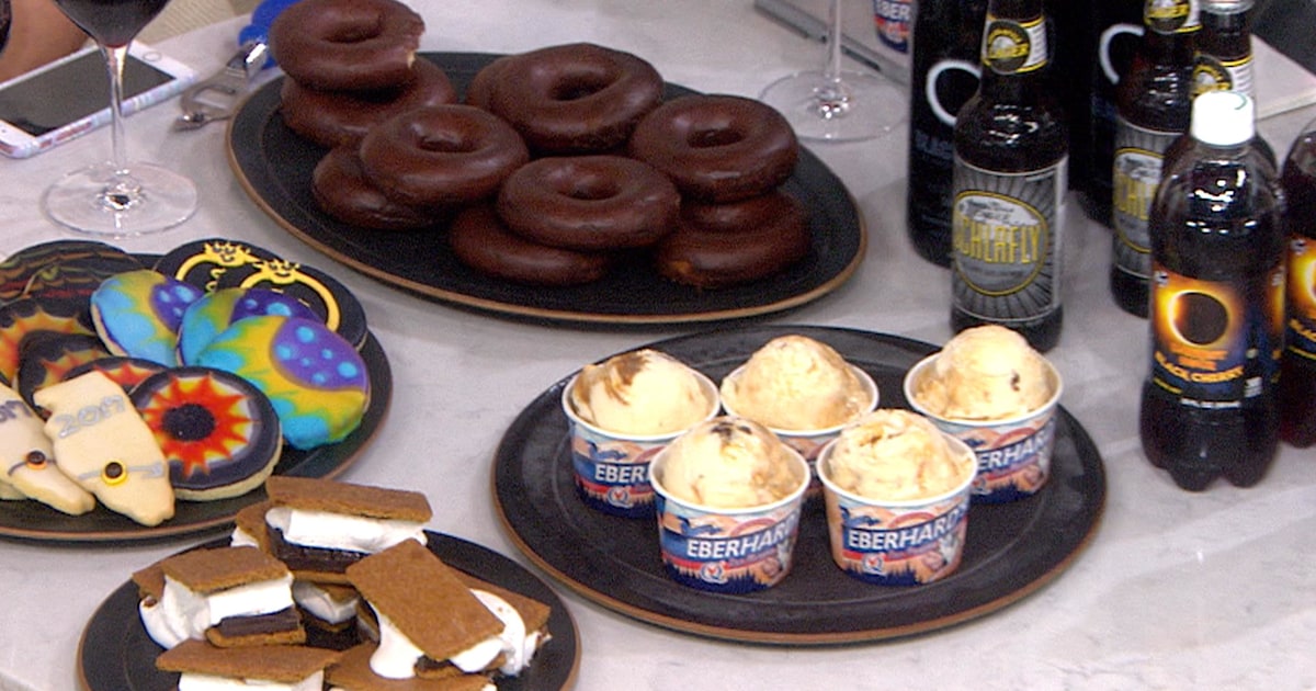 Eclipse-themed foods, from doughnuts to s’mores and more