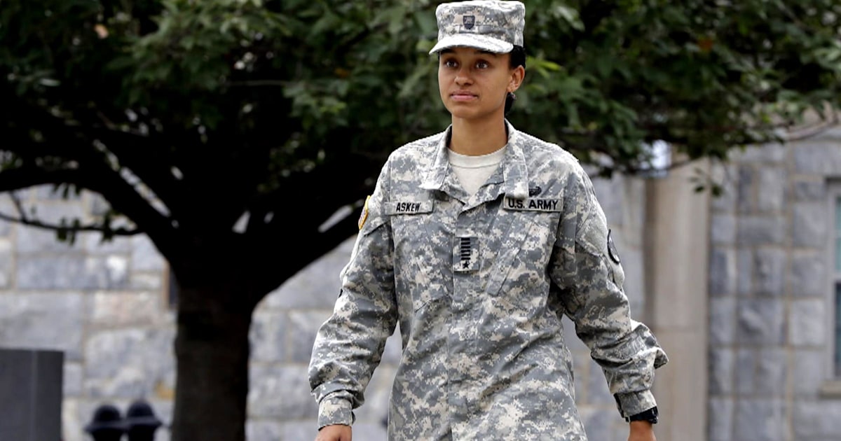 Simone Askew becomes first black woman to lead West Point cadets