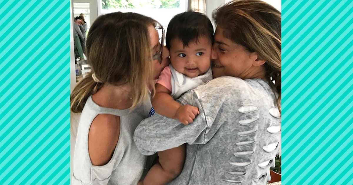 Hoda Kotb’s baby Haley Joy gets an adorable ‘sandwich’ hug