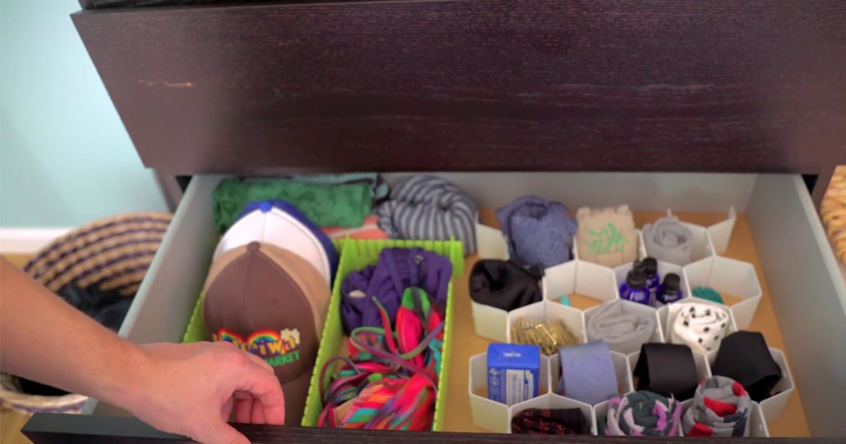 Messy drawers? Here are 2 tips to instantly organize