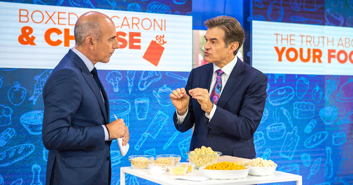 Dr. Oz talks about your favorite foods (and how to enjoy them without ...