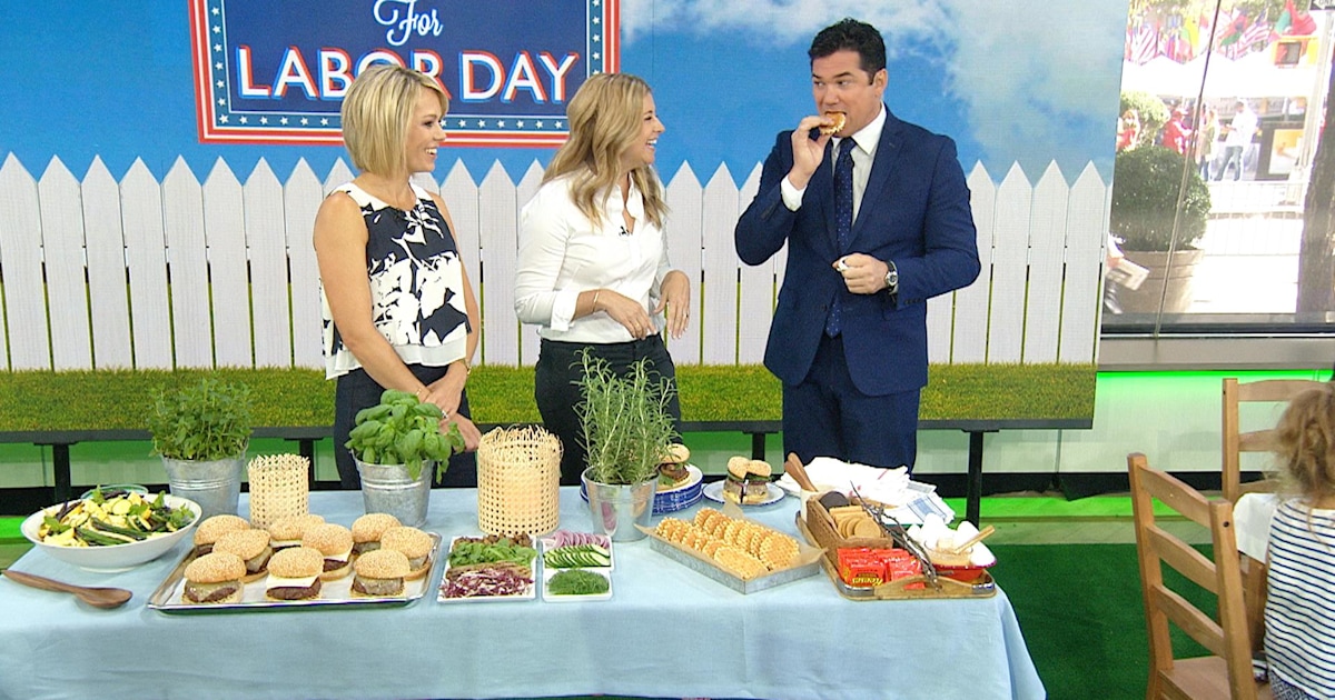 Labor Day entertaining ideas: Agua fresca, burger and s’mores bars