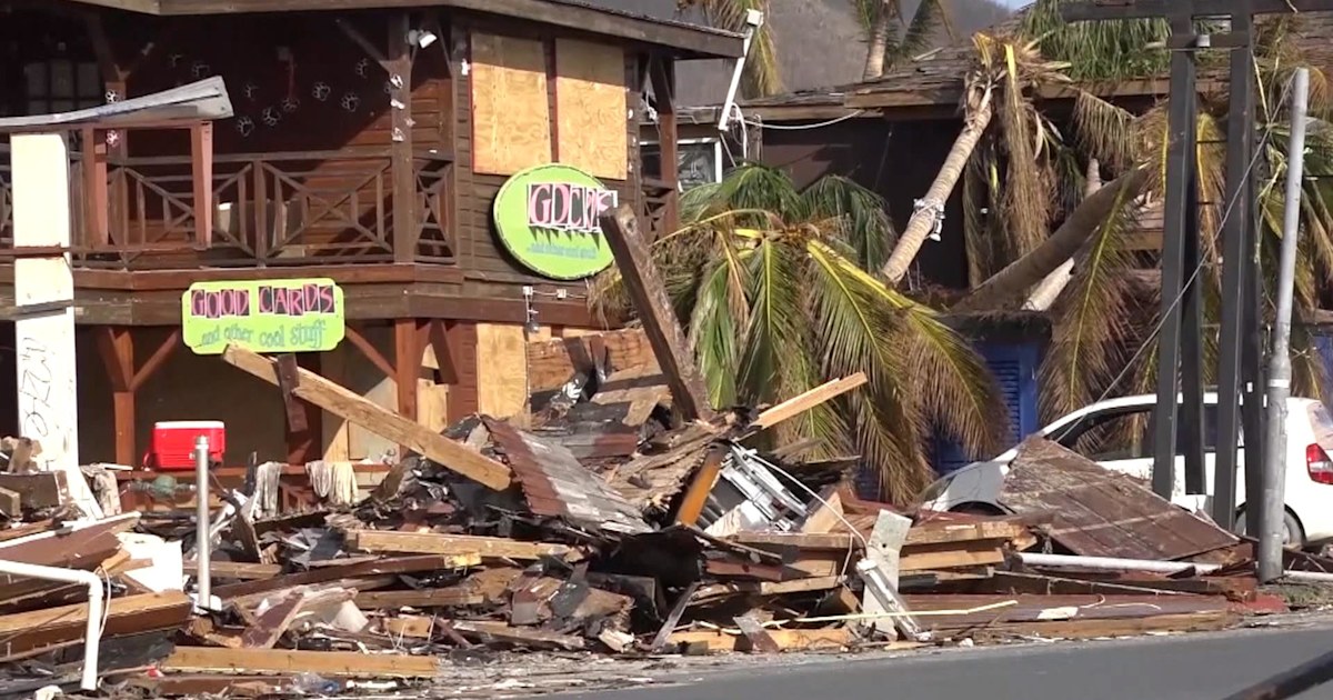Get a firsthand look at Caribbean damage with US Coast Guard