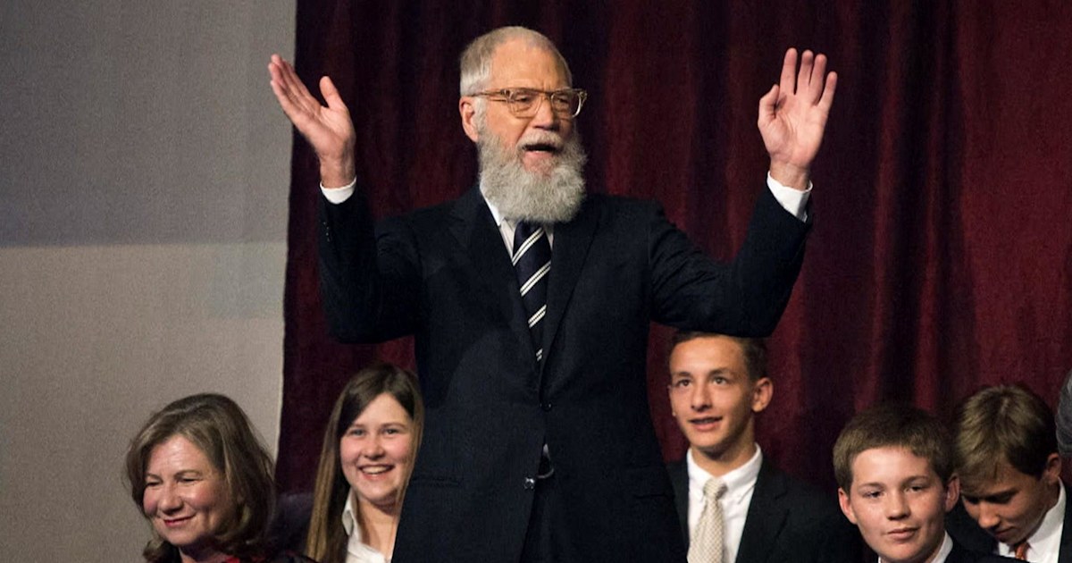 David Letterman receives Mark Twain award