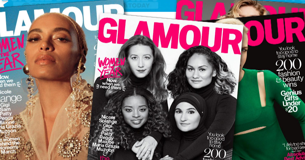 Glamour magazine reveals their women of the year for 2017