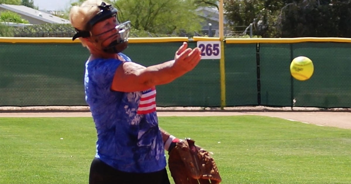 Meet the 83-year-old woman who has been playing softball for 50 years