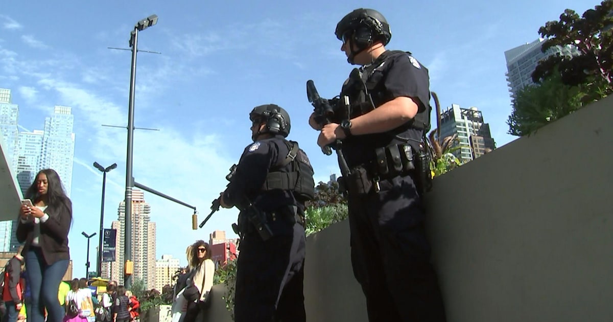 New York City police boost security after terror attack