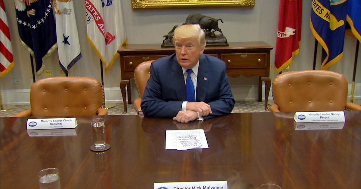 Trump spars with ‘Chuck and Nancy’ as he presses for Senate tax plan